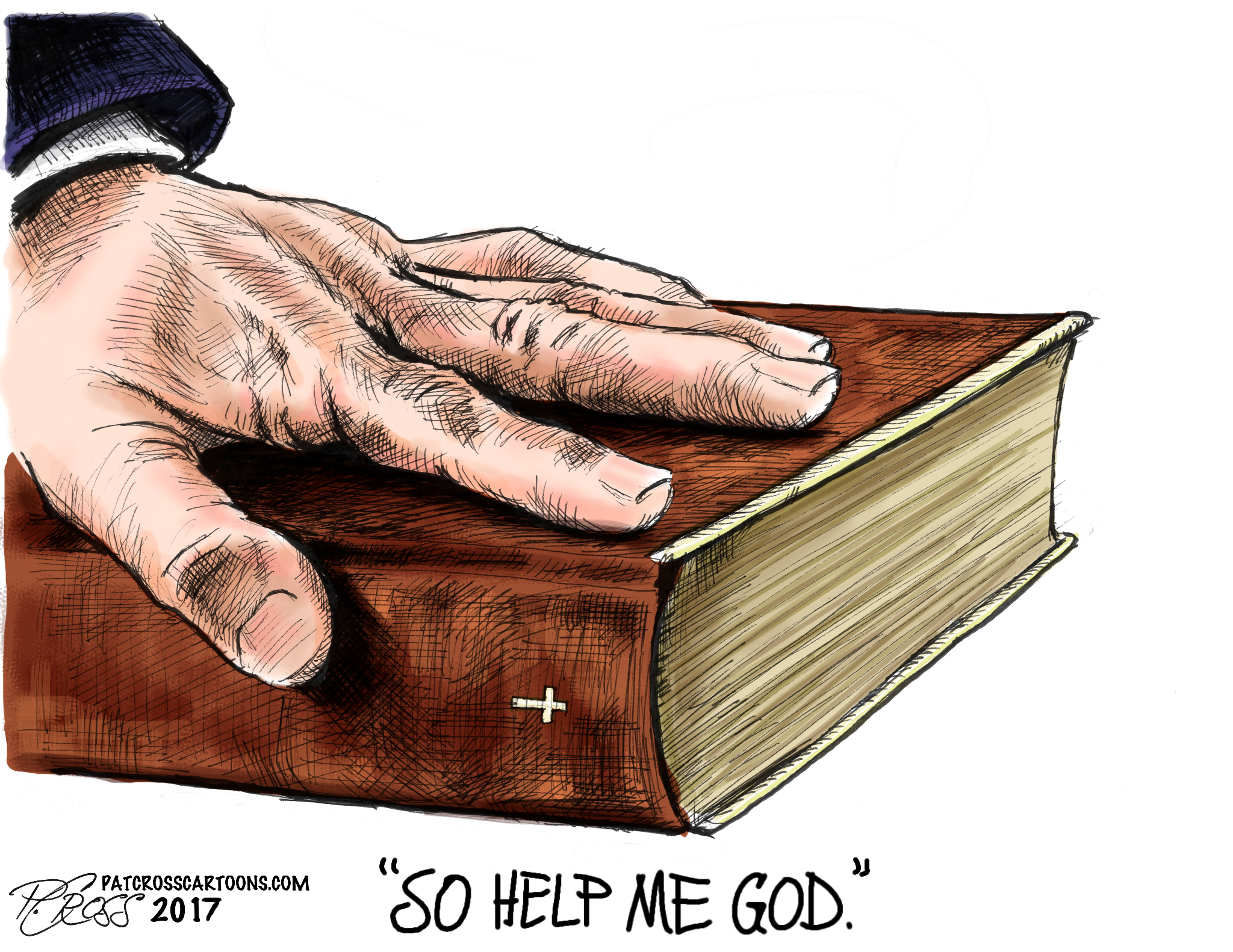 Godspeed, Mr. President | Pat Cross Cartoons