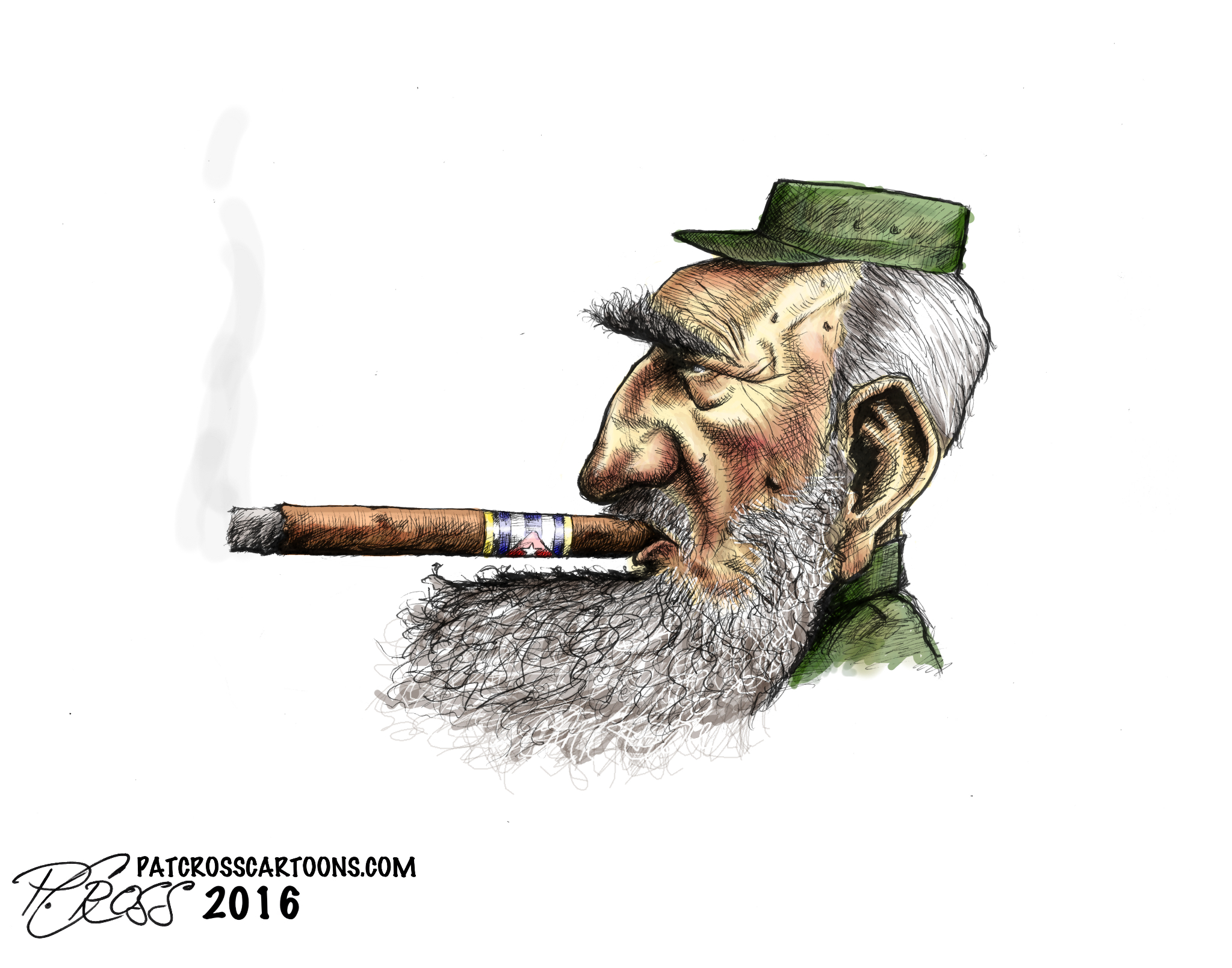 Castro | Pat Cross Cartoons