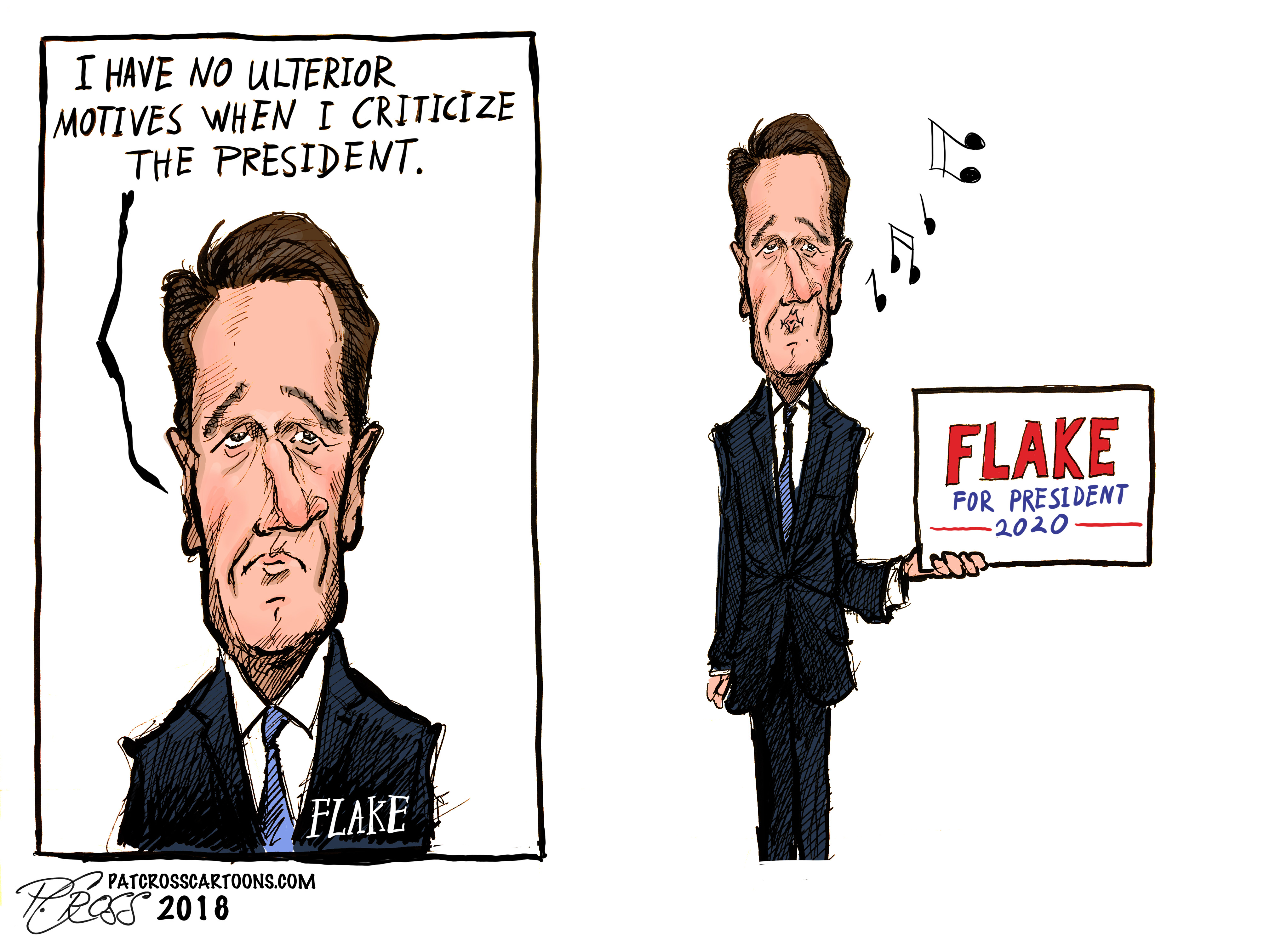 Ulterior Motives | Pat Cross Cartoons