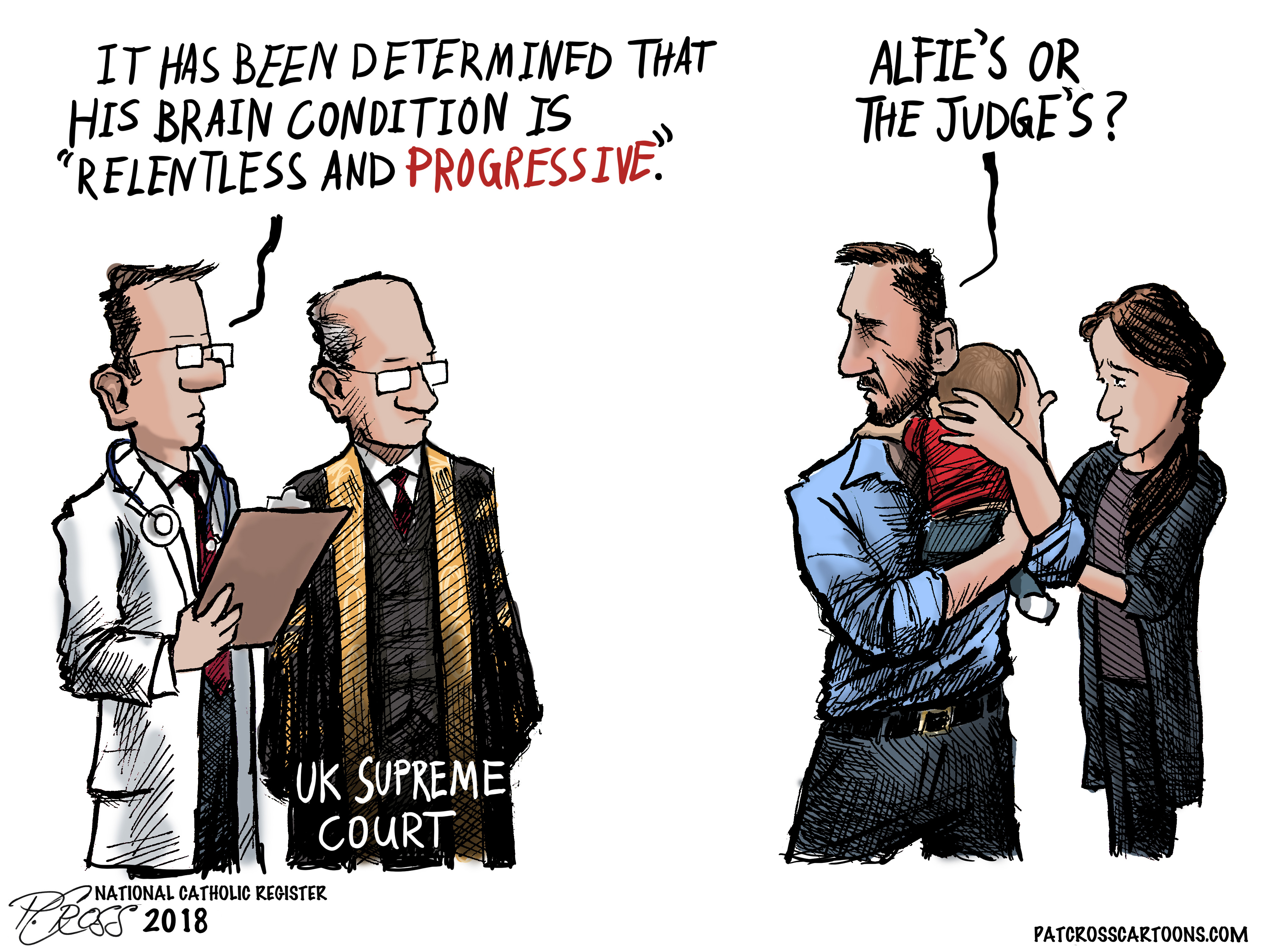 “Relentless and Progressive” | Pat Cross Cartoons