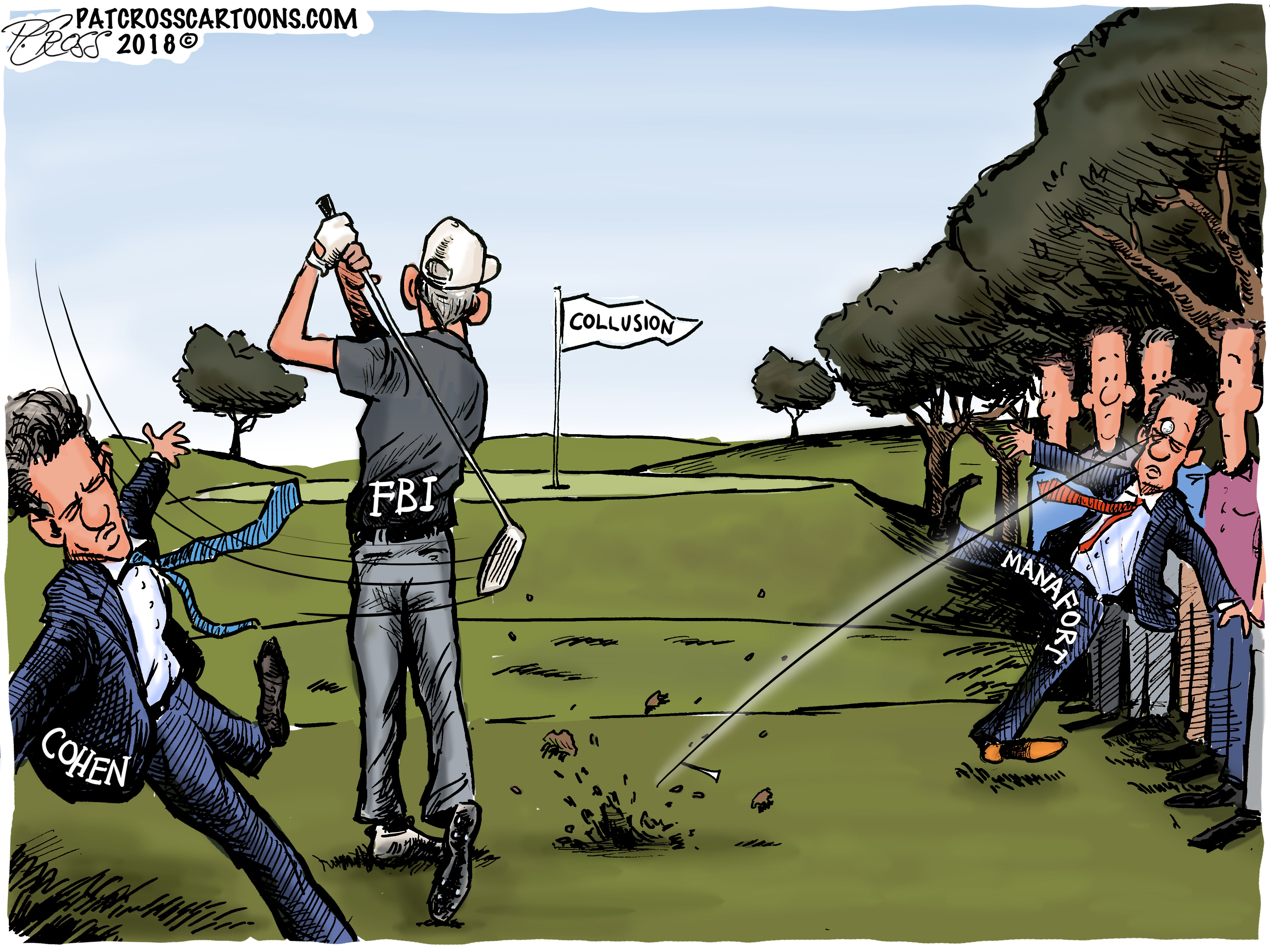 Fore! | Pat Cross Cartoons
