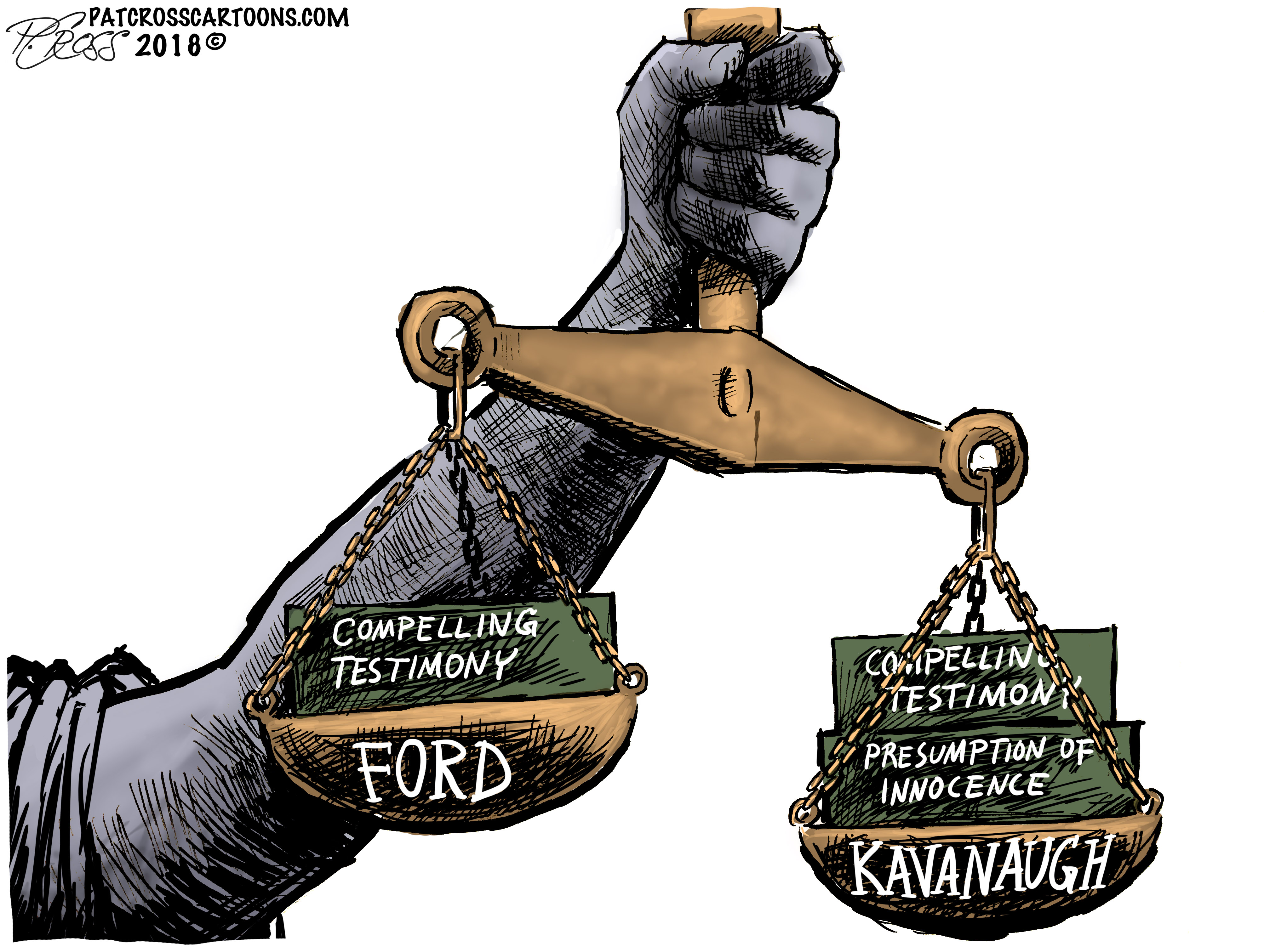 Justice | Pat Cross Cartoons