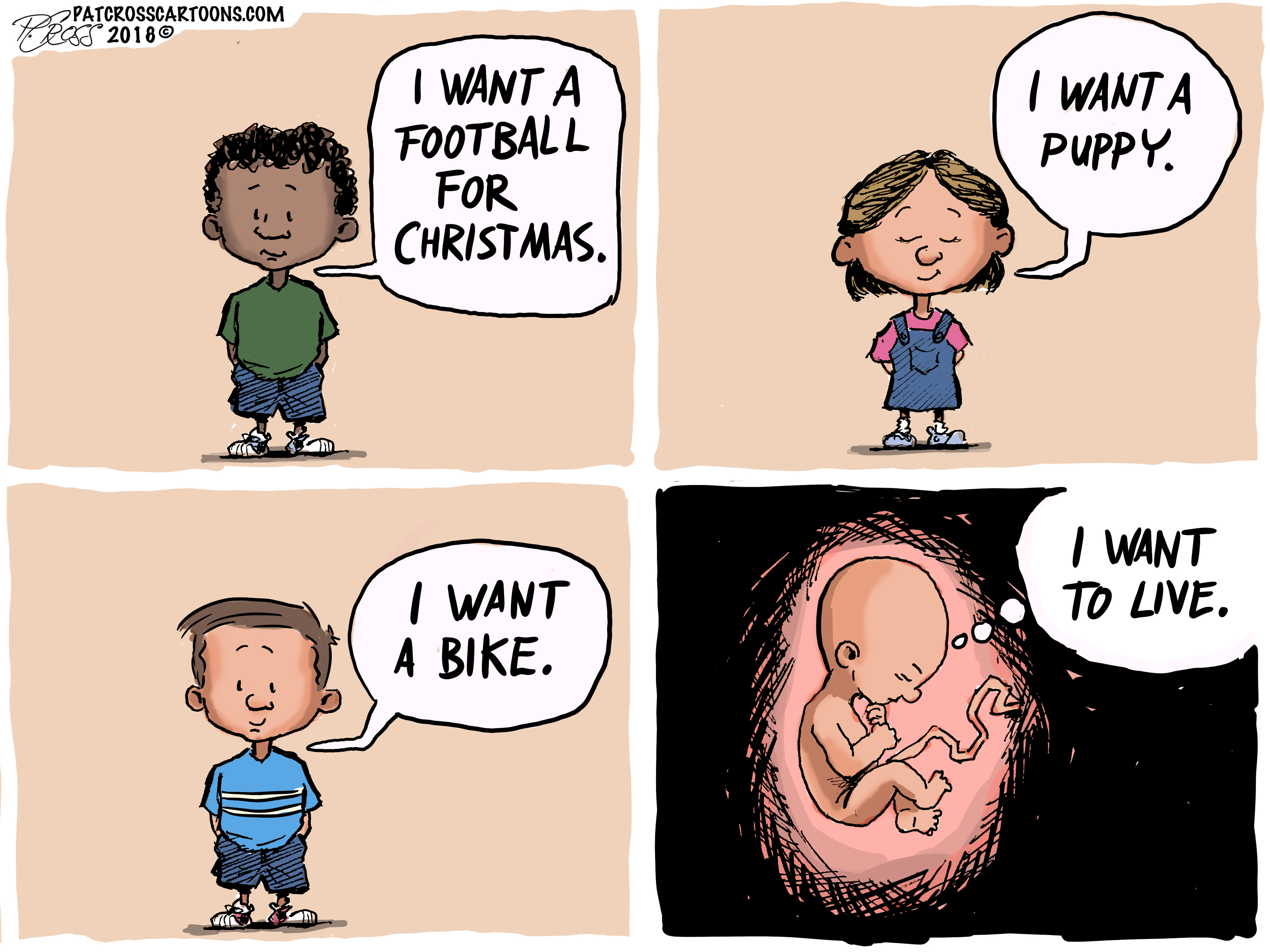 What They Want For Christmas | Pat Cross Cartoons