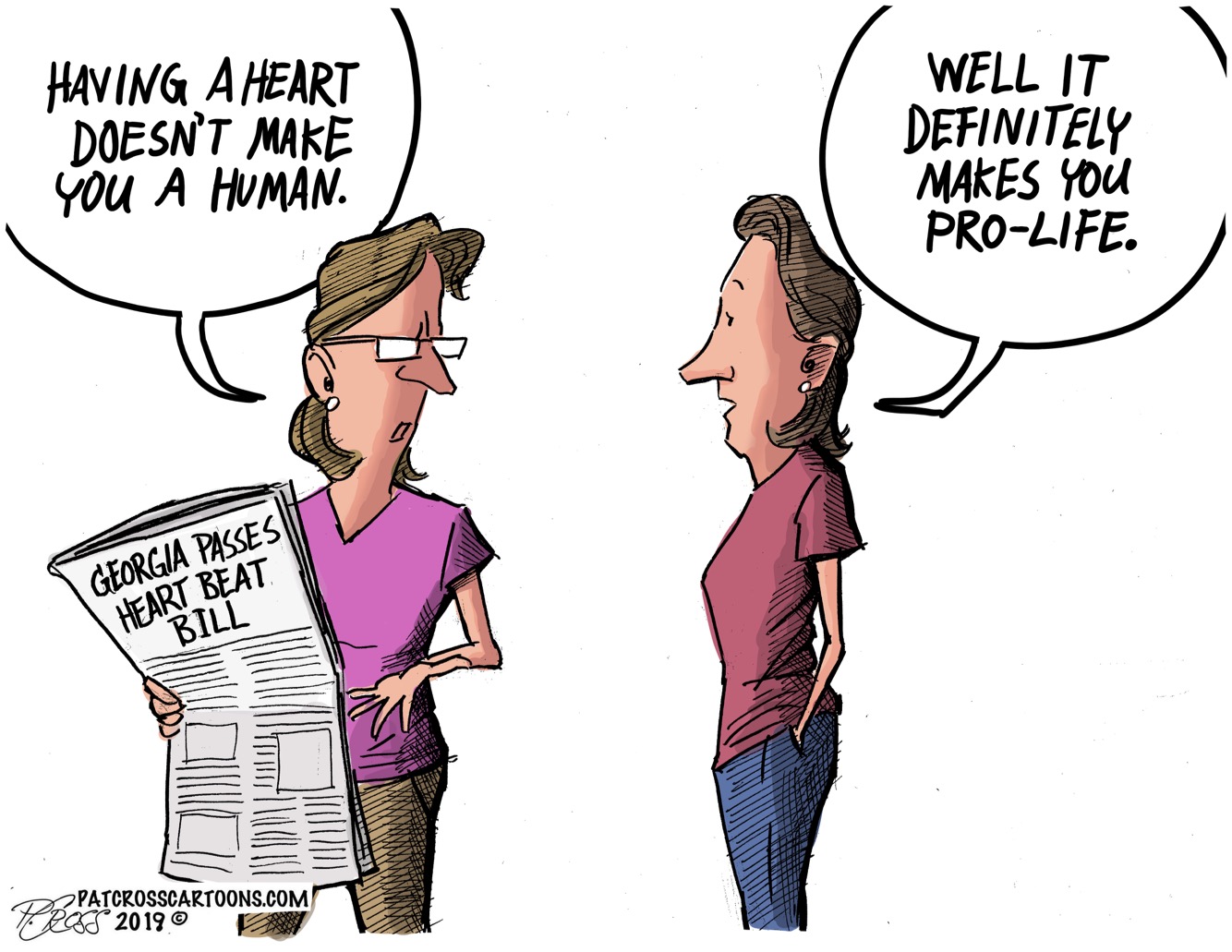 Georgia | Pat Cross Cartoons