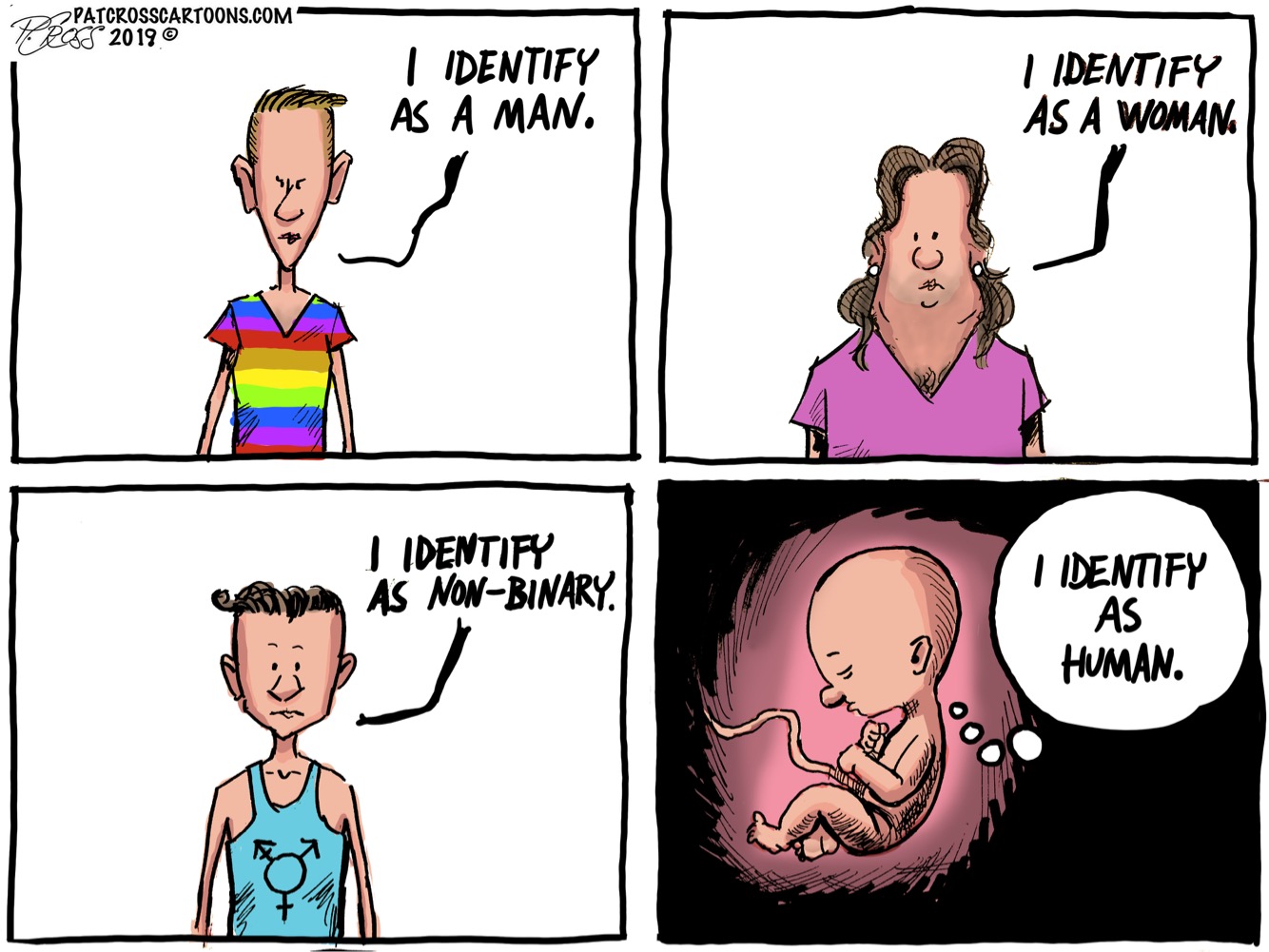 Identity | Pat Cross Cartoons