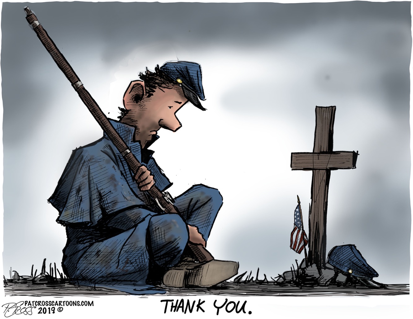 Memorial Day | Pat Cross Cartoons