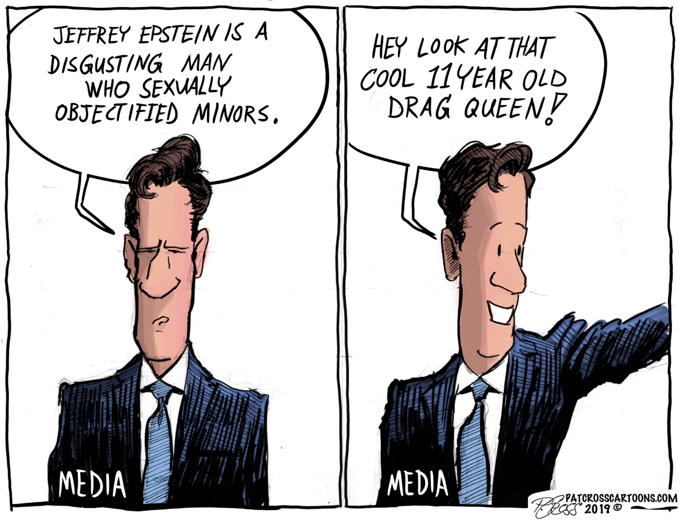 Minors? | Pat Cross Cartoons
