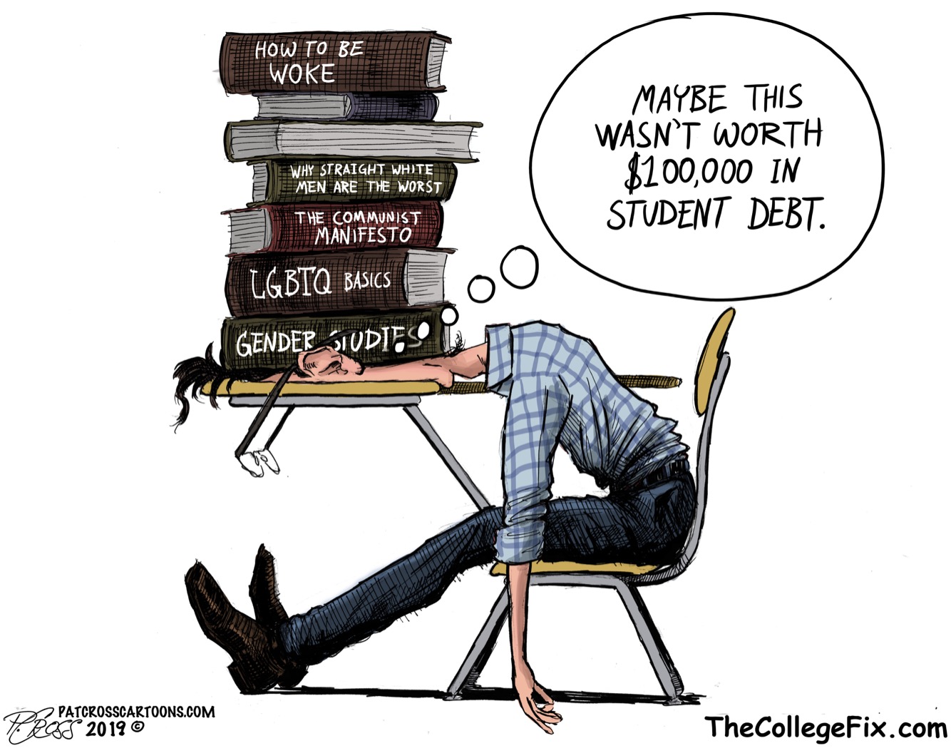 Higher Education | Pat Cross Cartoons