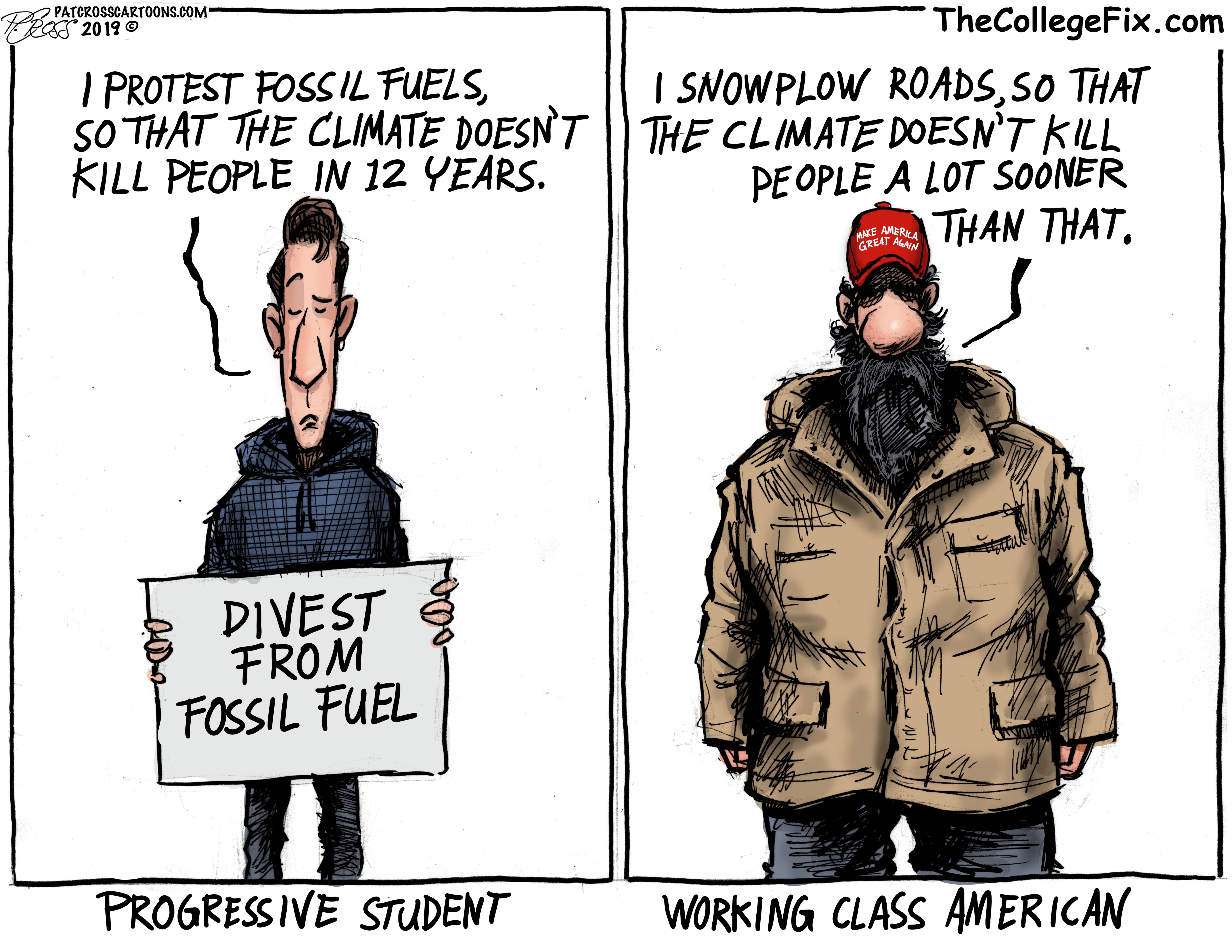 Perspective | Pat Cross Cartoons