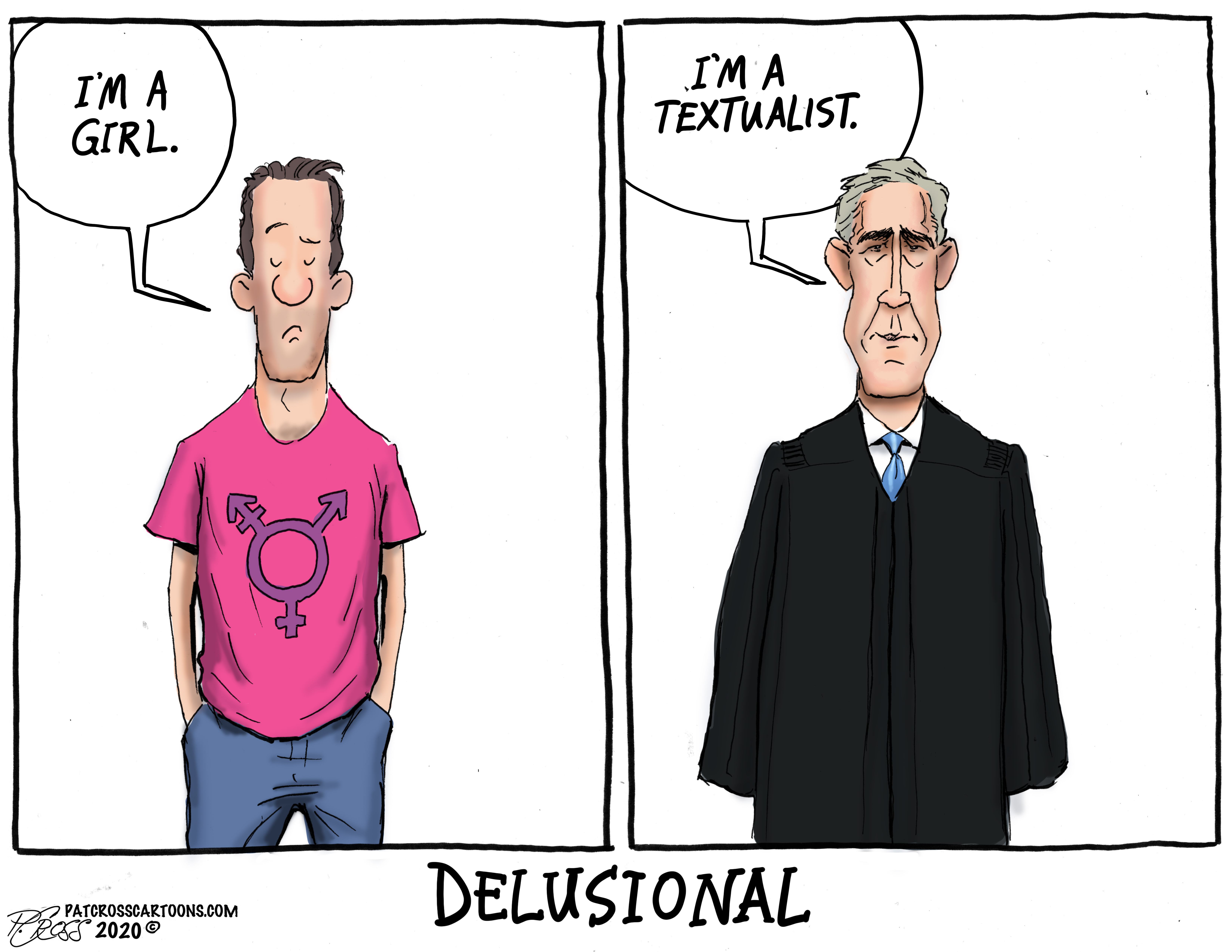 Delusional | Pat Cross Cartoons