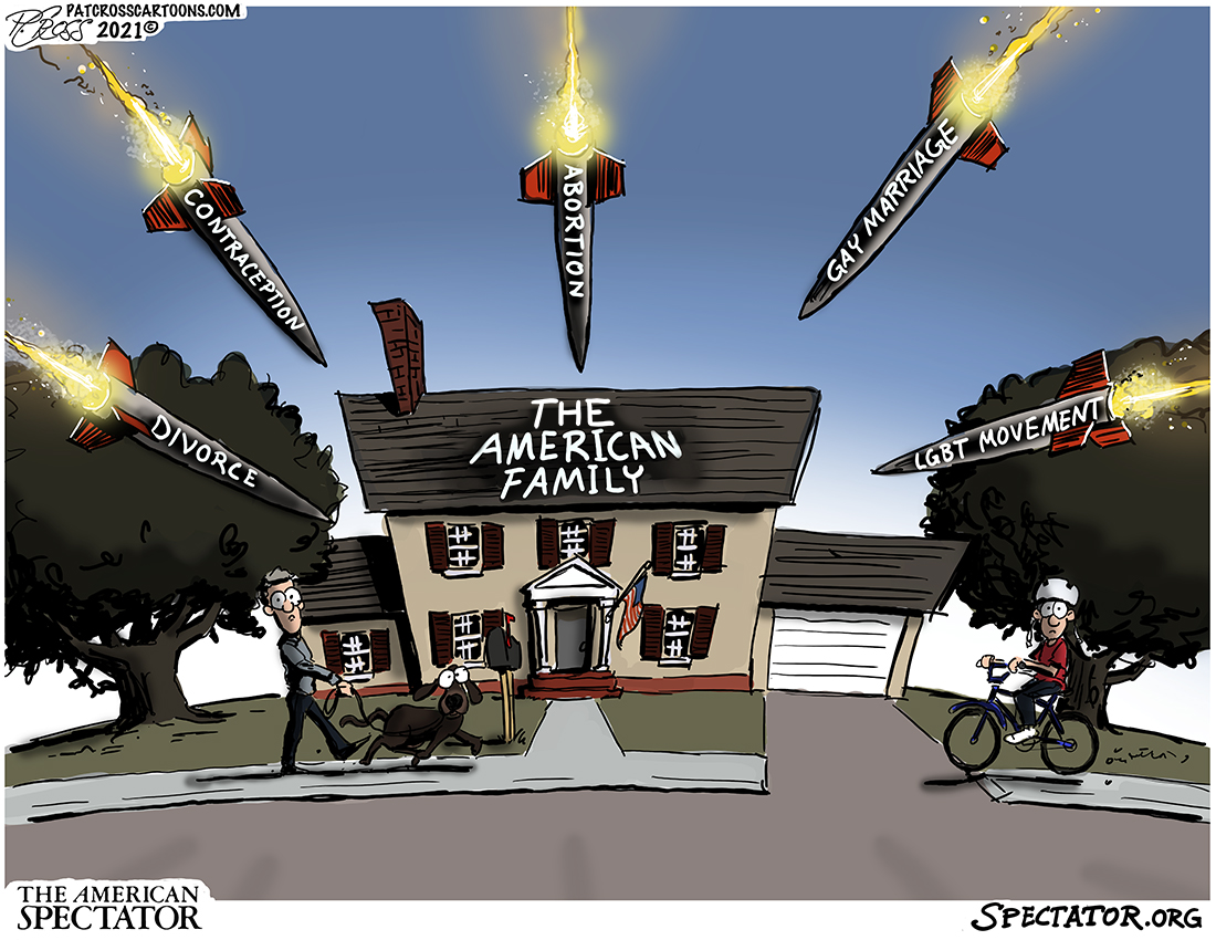 Destroying Our Families | Pat Cross Cartoons