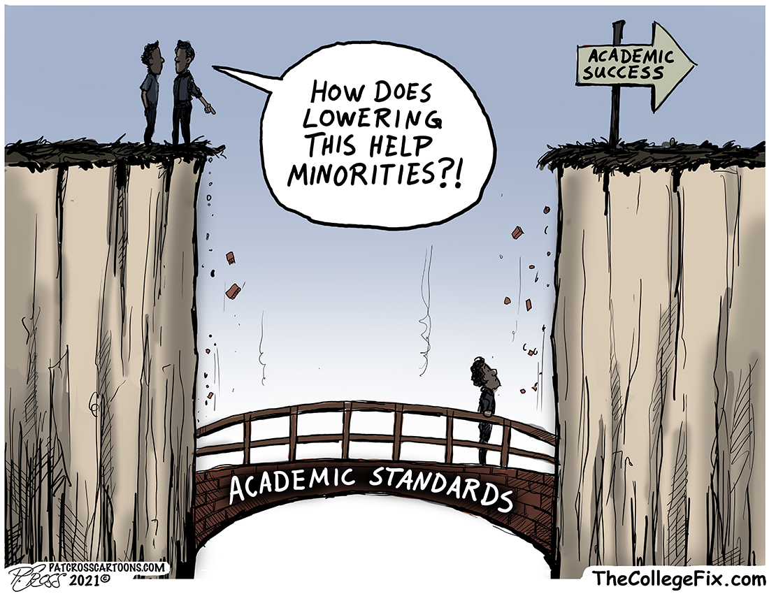 Lowering Standards | Pat Cross Cartoons