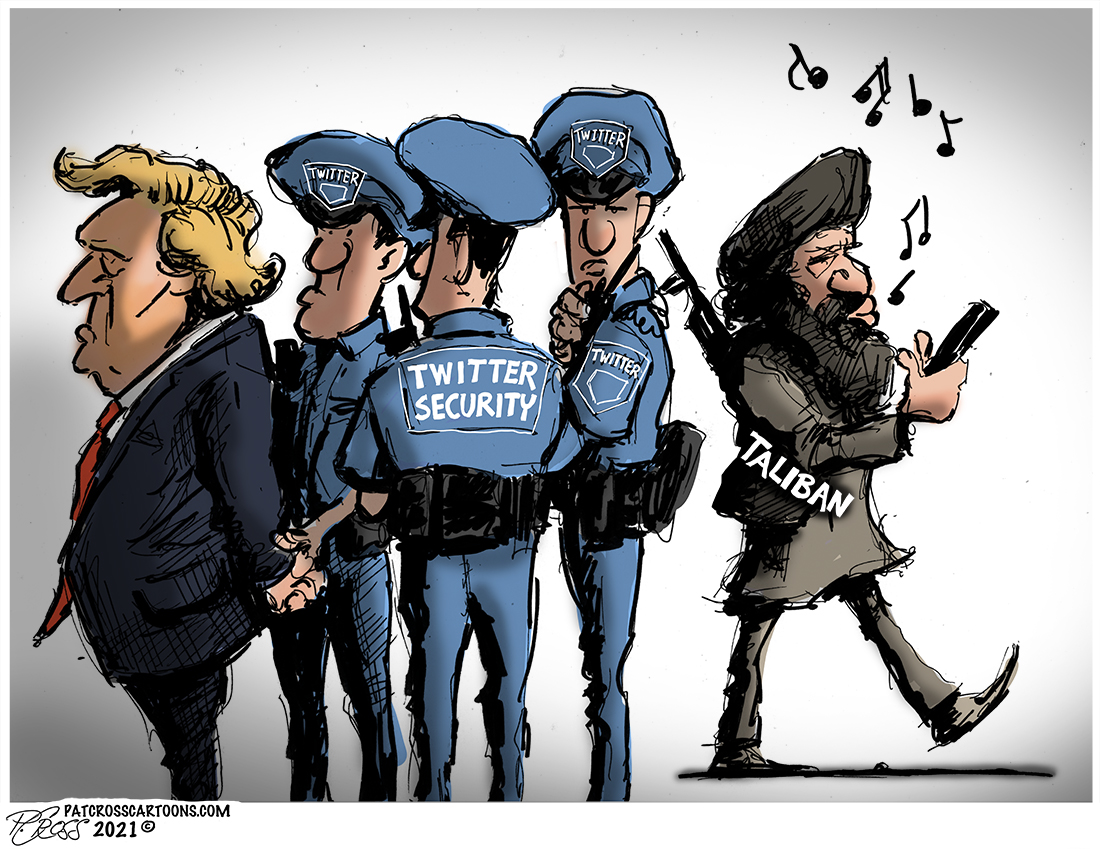Twitter Security | Pat Cross Cartoons