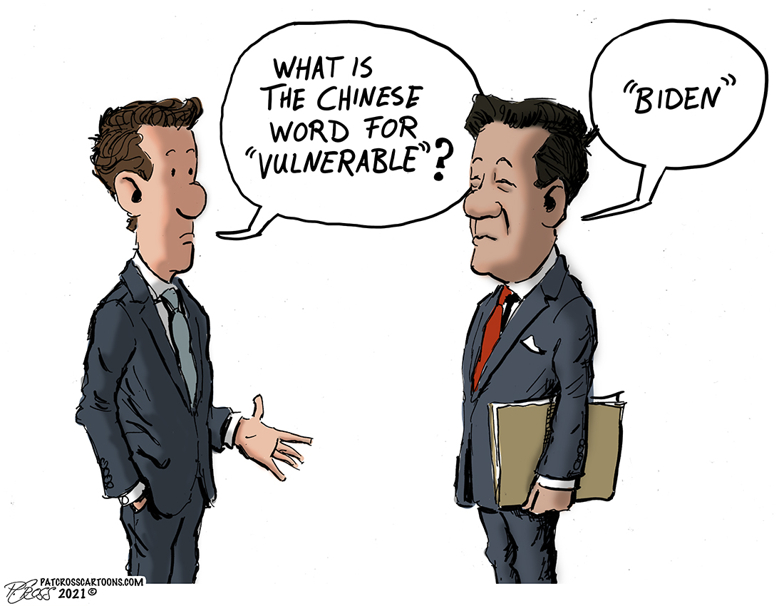 Vulnerable | Pat Cross Cartoons