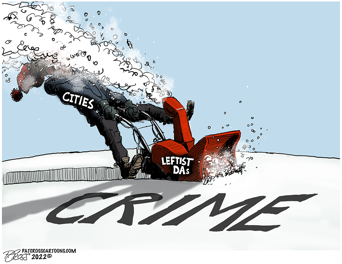 Crime In The Face | Pat Cross Cartoons