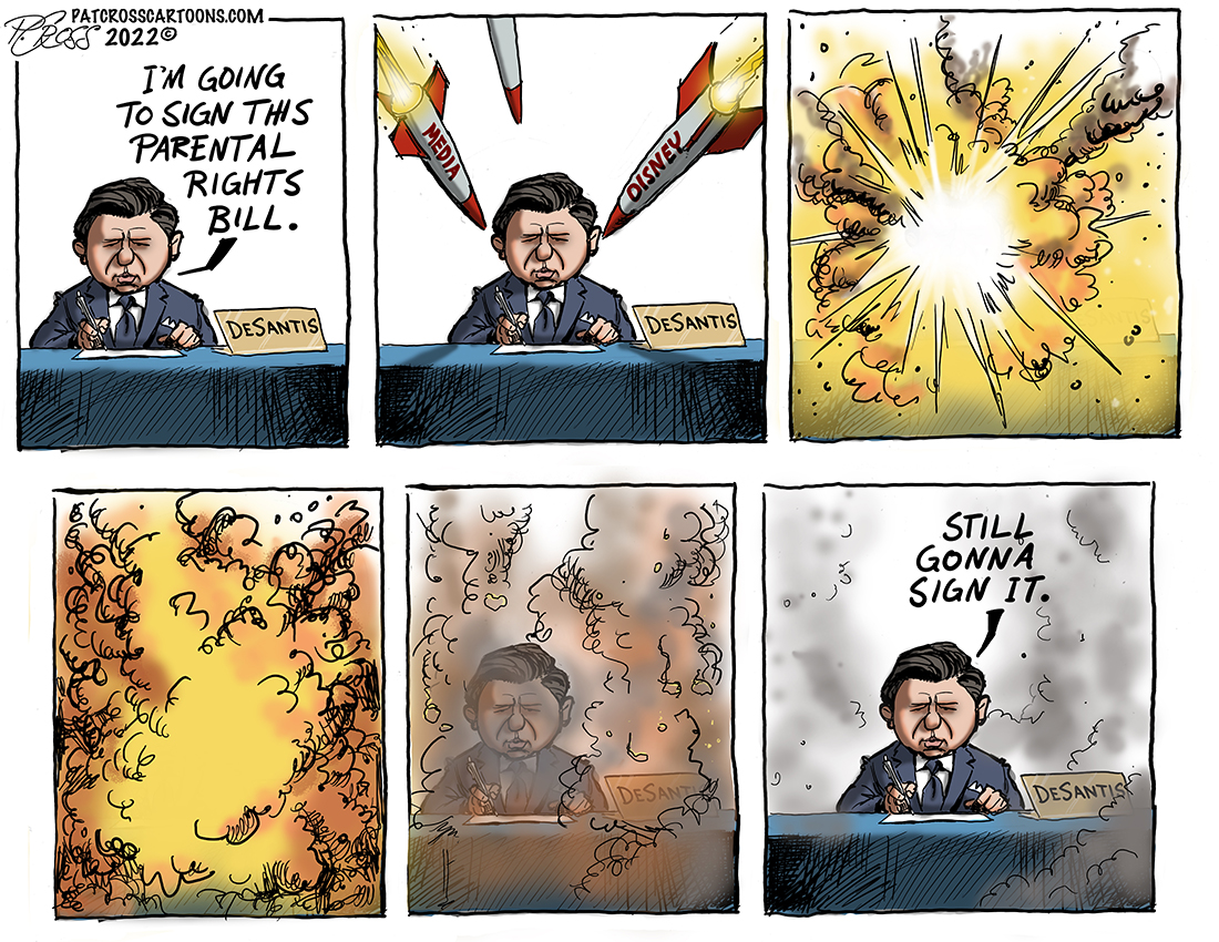 Still Gonna Sign | Pat Cross Cartoons