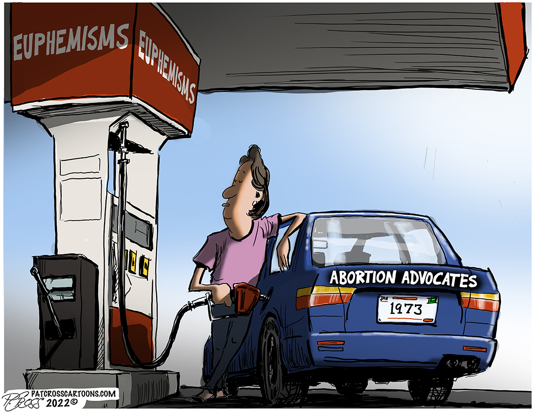 Euphemism Pump | Pat Cross Cartoons